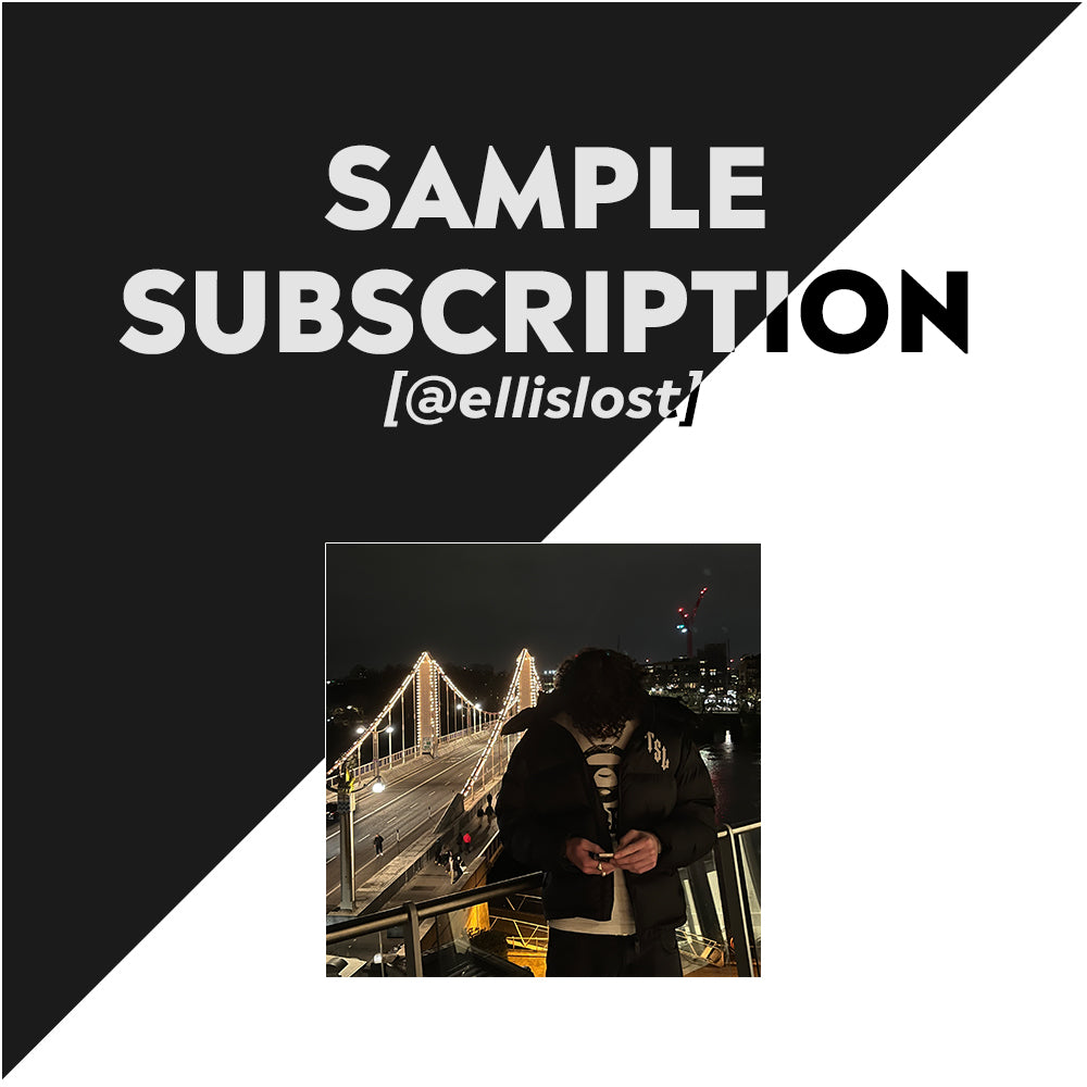 Ellis Lost Sample Subscription – DNX - Do Not Cross